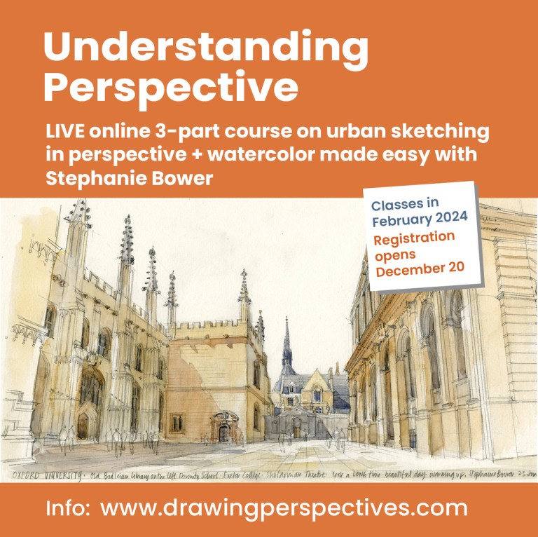 Drawing Perspectives – Blog, Architectural Illustration, Sketching ...